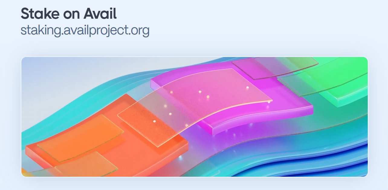 Avail Staking Dashboard | Avail Staking (AVAIL)